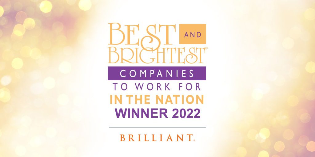 Brilliant® Named One of the Best and Brightest Companies to Work For in ...